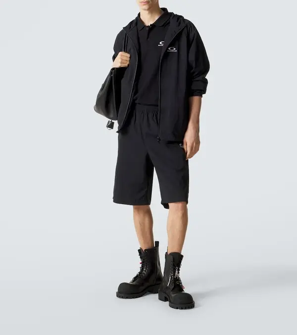 Balenciaga Jersey Bermuda Shorts