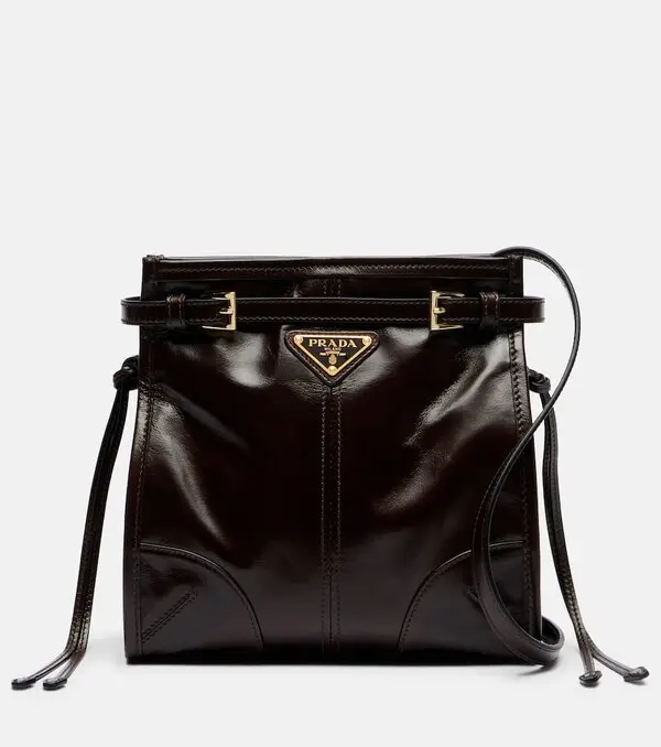 Prada Bonnie Mini Leather Shoulder Bag