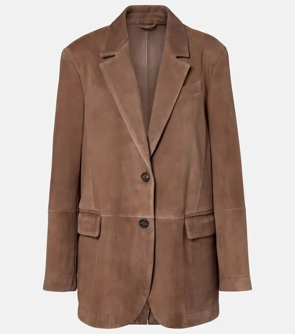 Brunello Cucinelli Suede Blazer