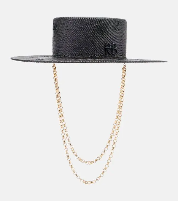 Ruslan Baginskiy Straw Boater Hat