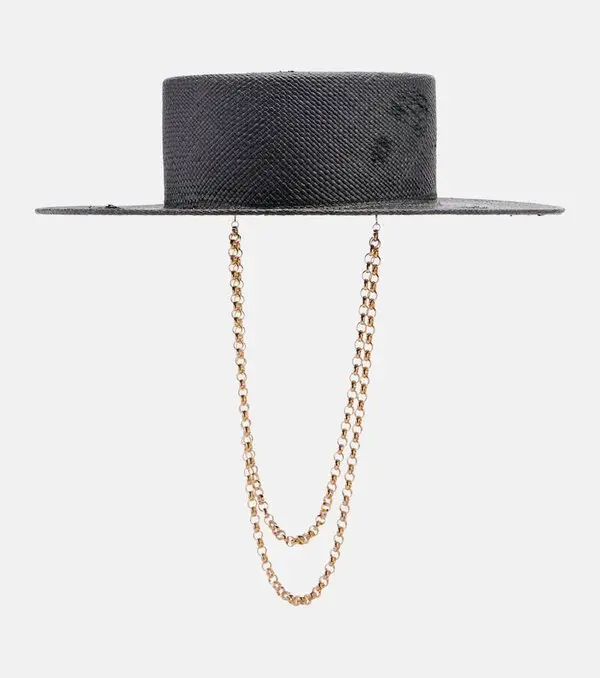 Ruslan Baginskiy Straw Boater Hat