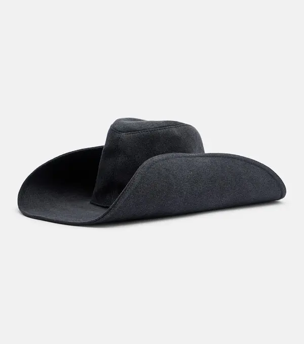 Ruslan Baginskiy Denim Cowboy Hat - Black