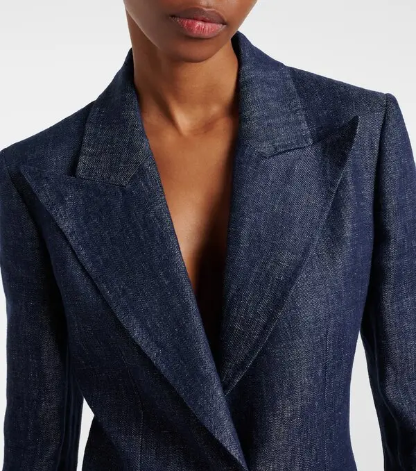 Gabriela Hearst Leiva Linen Blazer