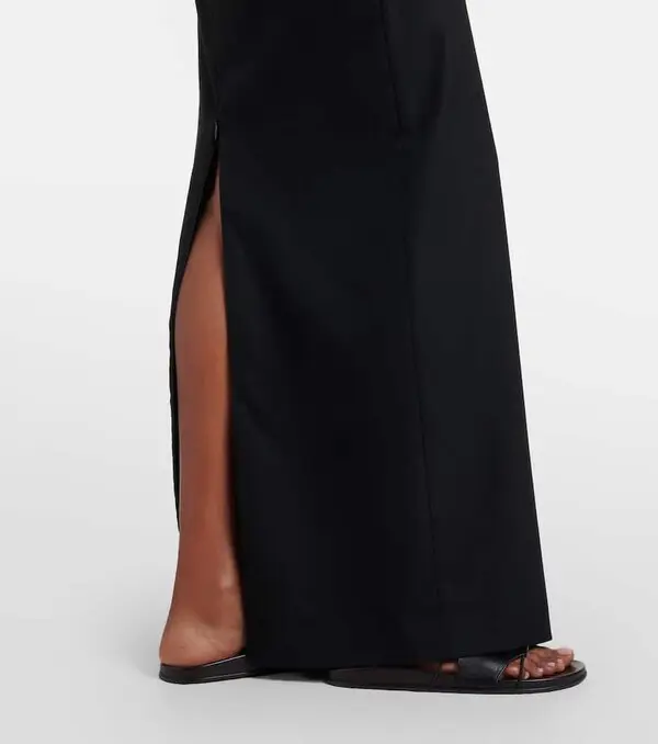 THE ROW Bartelle Wool Maxi Skirt