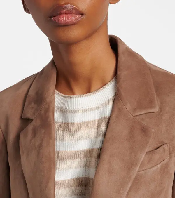 Brunello Cucinelli Suede Blazer