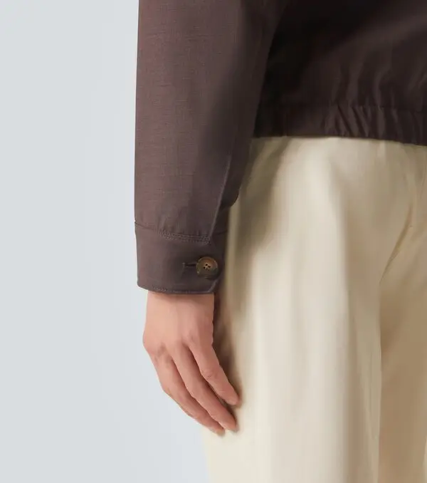 Canali Impeccabile Wool Blouson Jacket