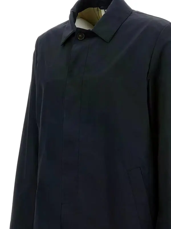 L'IMPERMEABILE Buttoned Coat - Blue