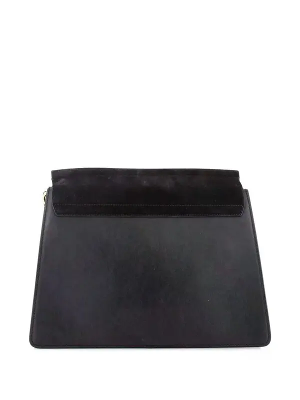 Chloé Faye Leather Medium Shoulder Bag - Black