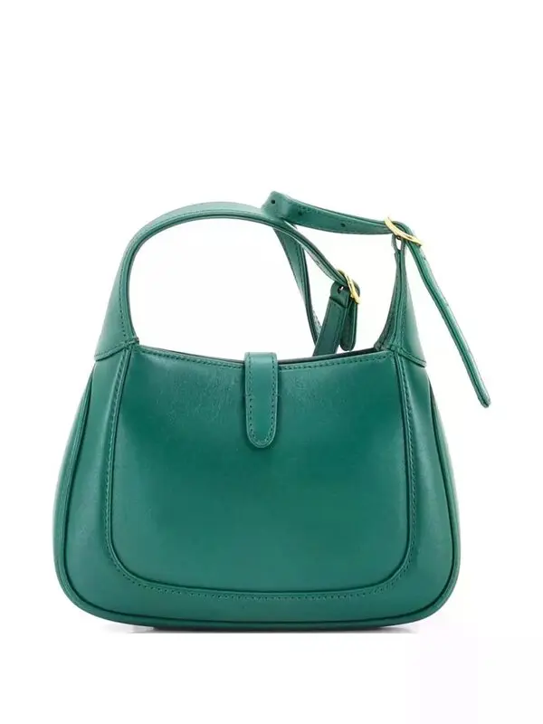 Gucci Jackie 1961 Leather Mini Hobo Bag - Green