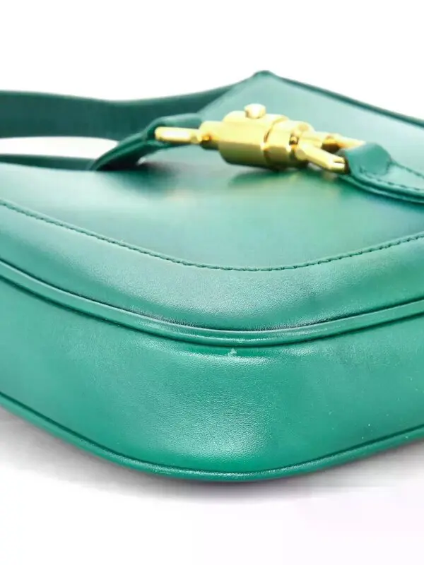 Gucci Jackie 1961 Leather Mini Hobo Bag - Green