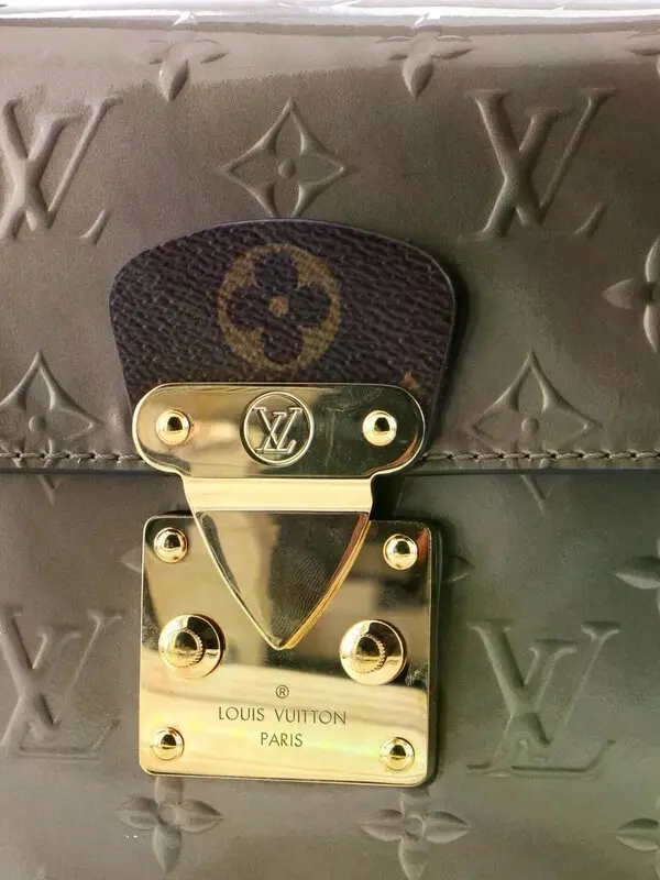 LOUIS VUITTON Spring Street Nm Handbag Monogram Vernis