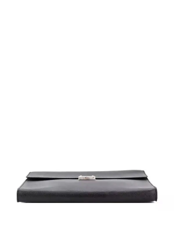 LOUIS VUITTON Porte-documents Minuto Portfolio Taiga Leather Clutch