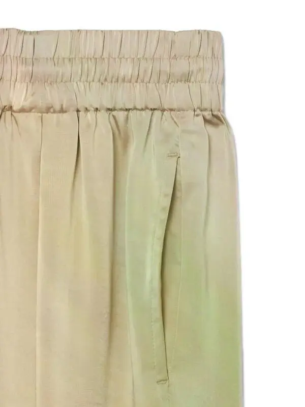 Lacoste Elasticated Pleated Palazzo Pants