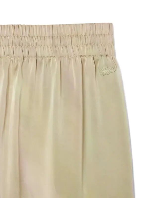Lacoste Elasticated Pleated Palazzo Pants