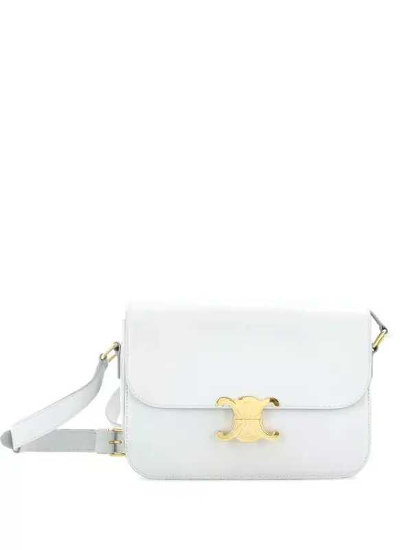 Celine Triomphe Shoulder Bag Smooth Calfskin Medium