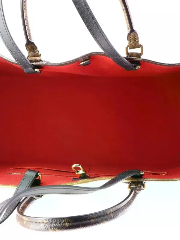 LOUIS VUITTON Onthego Reverse Monogram Giant Gm Tote Bag - Brown