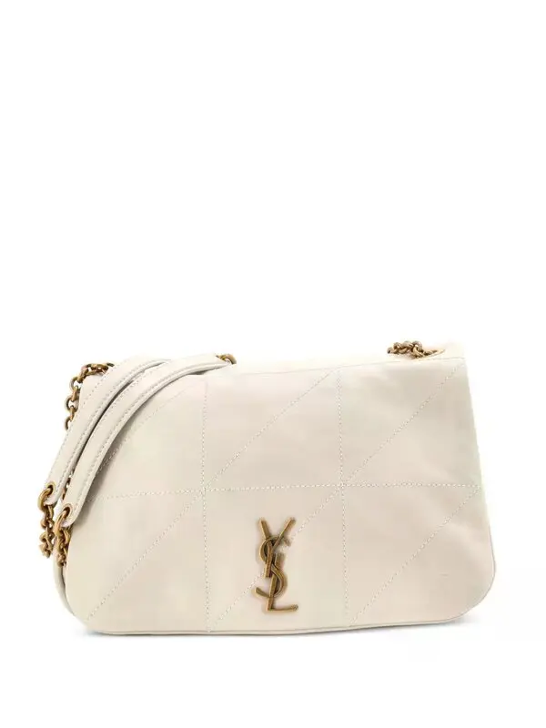 Saint Laurent Jamie 4.3 Quilted Leather Small Shoulder Bag - Neutrals