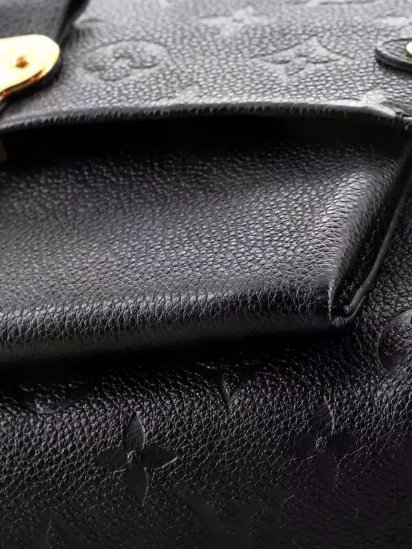 LOUIS VUITTON Vavin Pm Crossbody Bag Monogram Empreinte Leather - Black