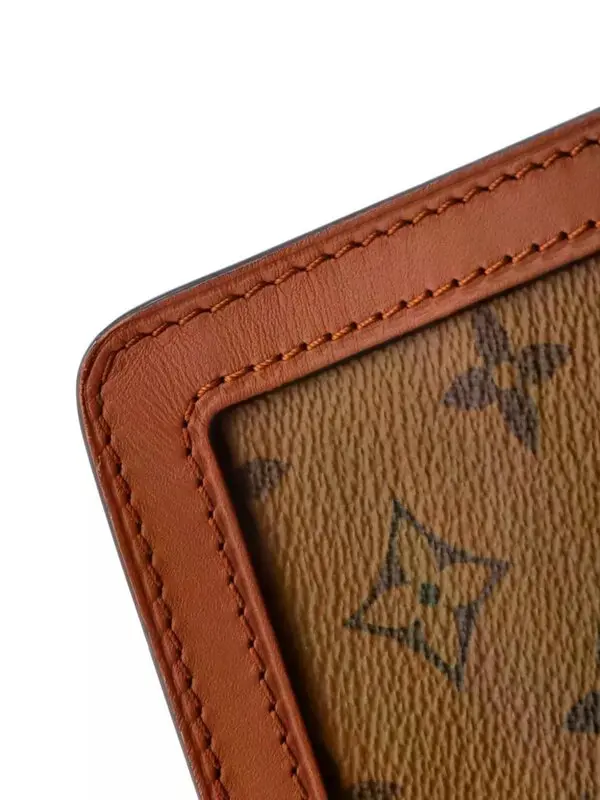LOUIS VUITTON Dauphine Reverse Monogram Canvas Mm Shoulder Bag - Brown