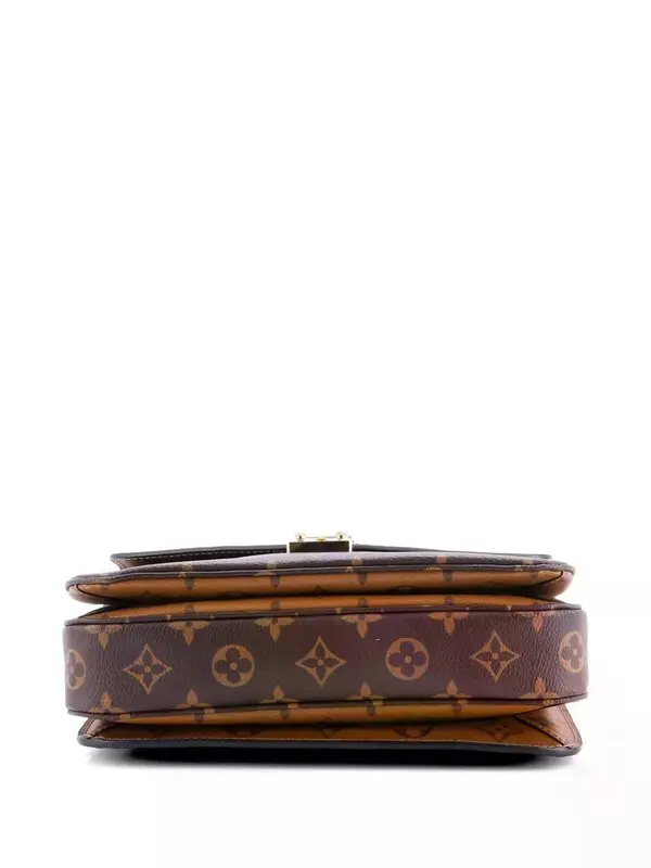 LOUIS VUITTON Pochette Metis Reverse Monogram Canvas - Brown