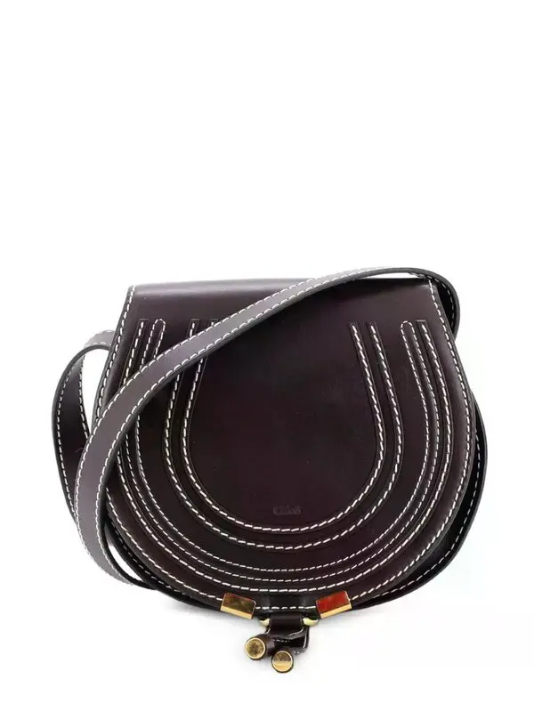 Chloé Marcie Small Crossbody Bag - Brown