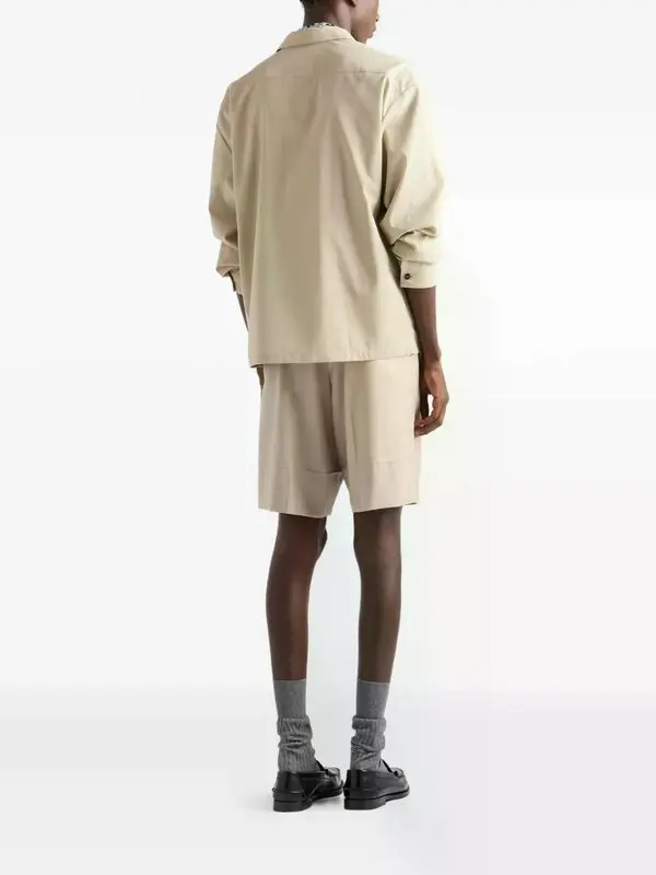 Prada Zip Chest-pocket Overshirt