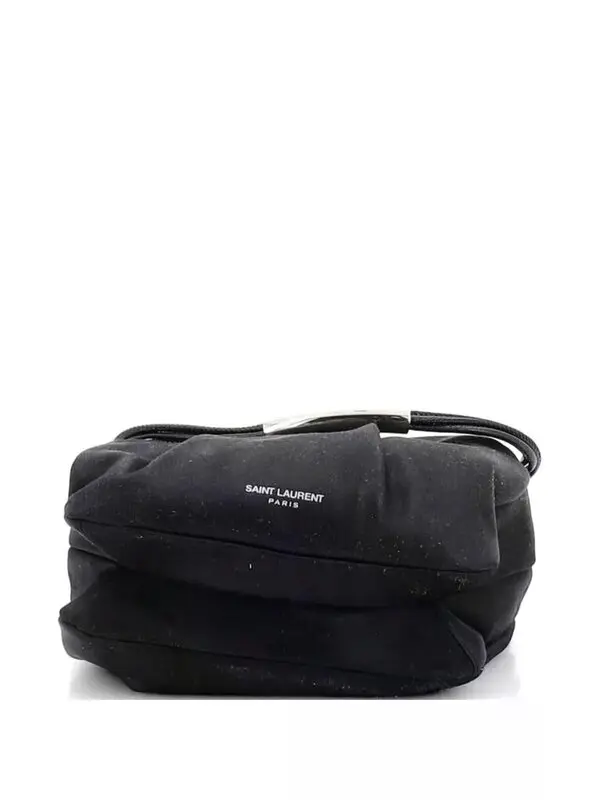 Saint Laurent Mini Satin Top Handle Bag