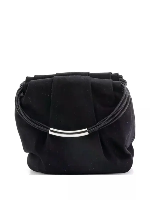 Saint Laurent Mini Satin Top Handle Bag