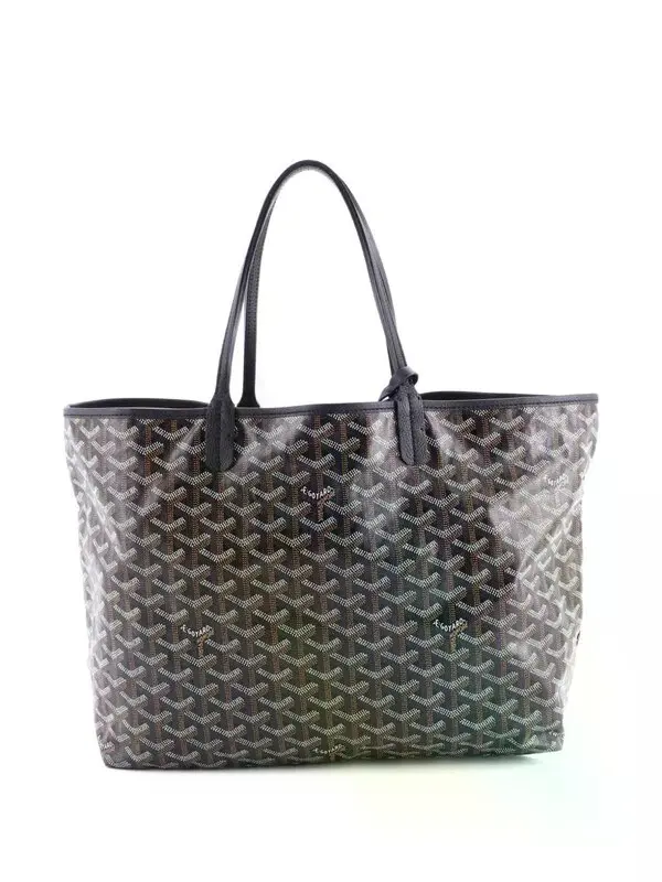 Goyard Saint Louis Coated Canvas Pm Tote Bag - Black