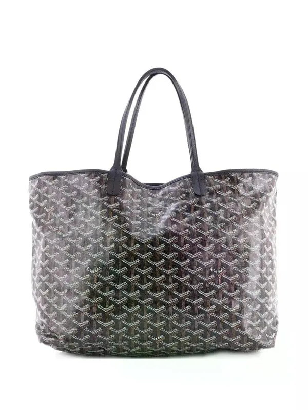 Goyard Saint Louis Coated Canvas Pm Tote Bag - Black