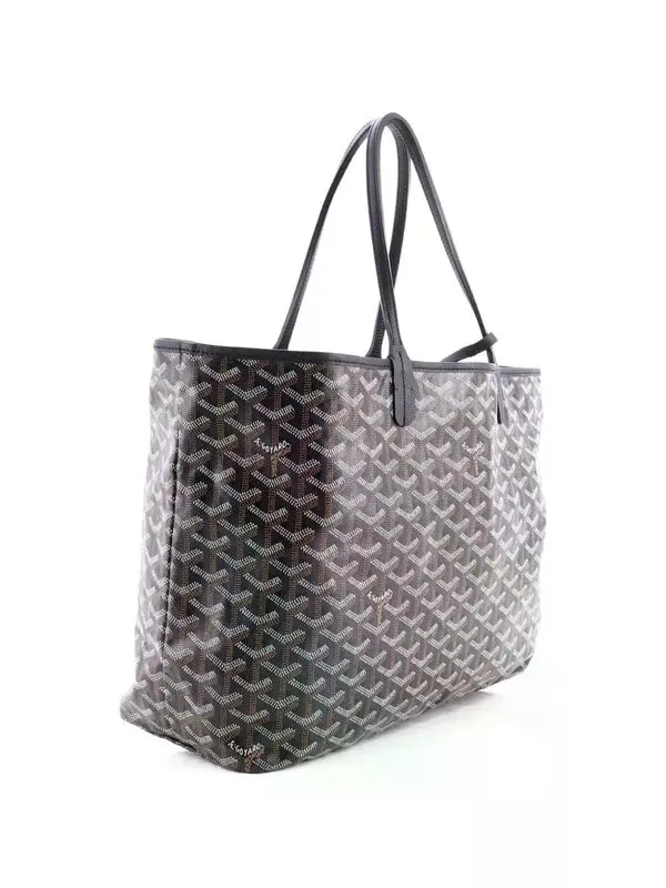 Goyard Saint Louis Coated Canvas Pm Tote Bag - Black