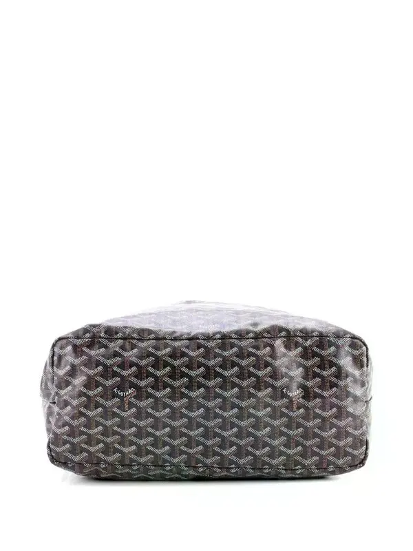 Goyard Saint Louis Coated Canvas Pm Tote Bag - Black