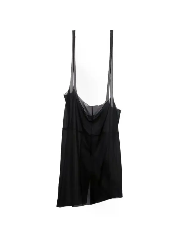 Prada Cigaline Midi-skirt With Suspender Straps