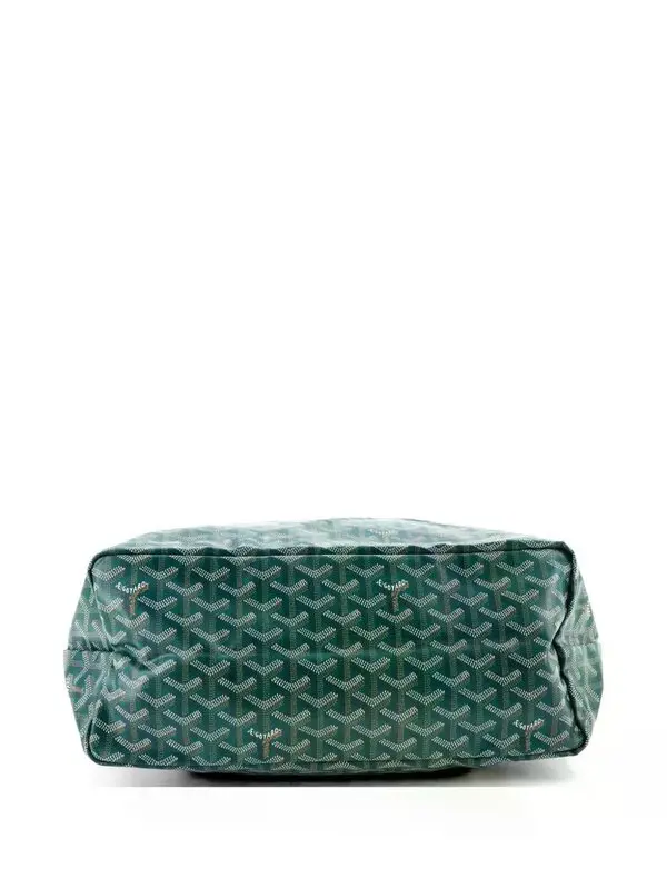 Goyard Saint Louis Coated Canvas Pm Tote Bag - Green