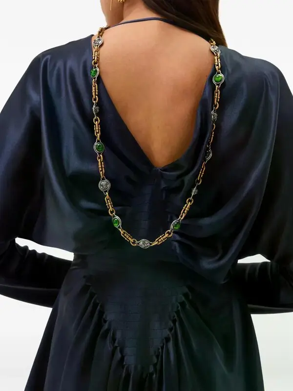 Versace Satin Mini Dress
