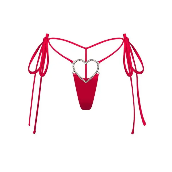SKIMS Novelty Intimates Heart Charm String Thong