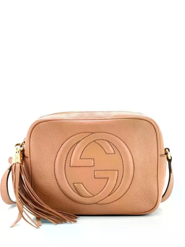 Gucci Soho Disco Leather Crossbody Bag - Neutrals