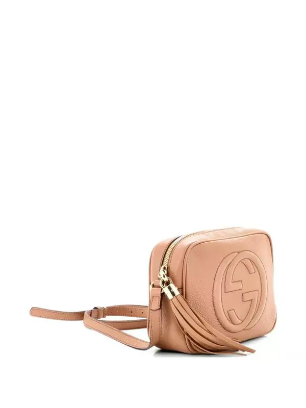 Gucci Soho Disco Leather Crossbody Bag - Neutrals
