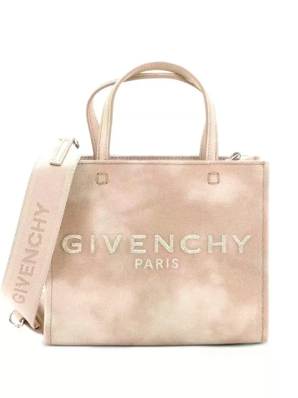 Givenchy Canvas Mini Tote Bag - Neutrals
