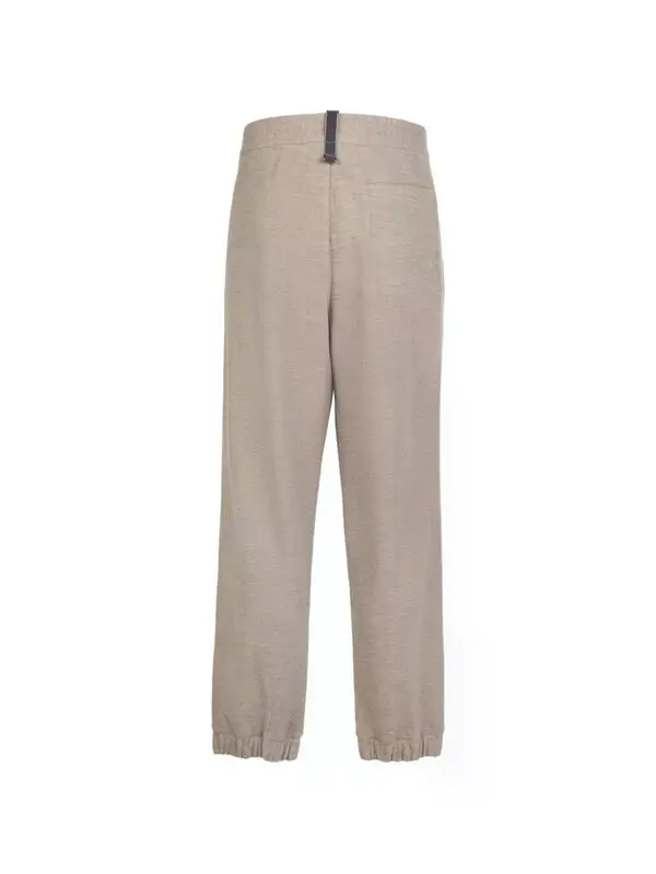 Sease Oyster Beige Jersey Track Pants