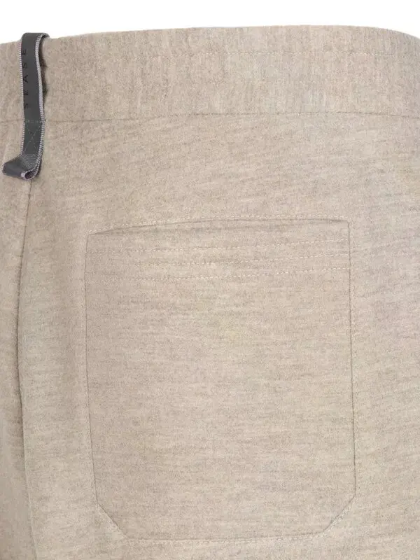 Sease Oyster Beige Jersey Track Pants