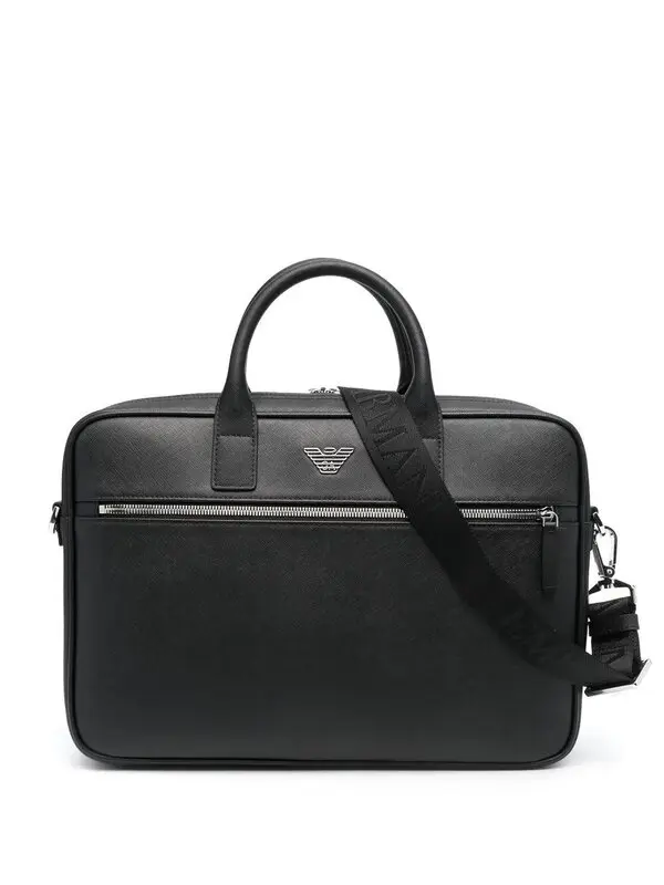 Emporio Armani Briefcase Bag - Black