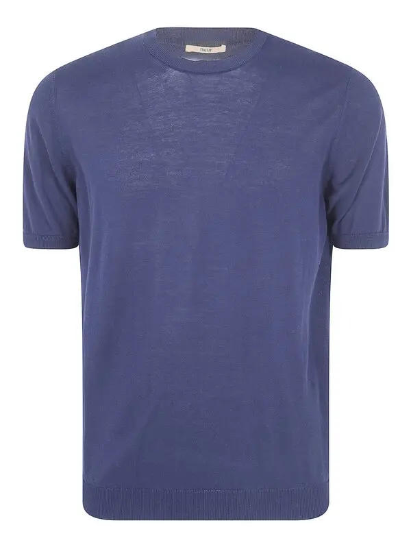 NUUR Crew Neck T-shirt - Blue