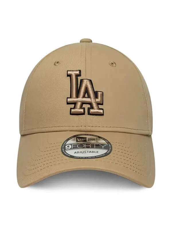 New Era Outline 9forty Los Angeles Dodgers Baseball Cap - Brown