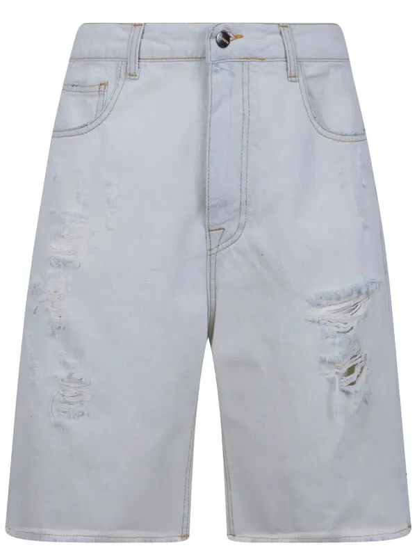 BARROW Denim Shorts - Blue