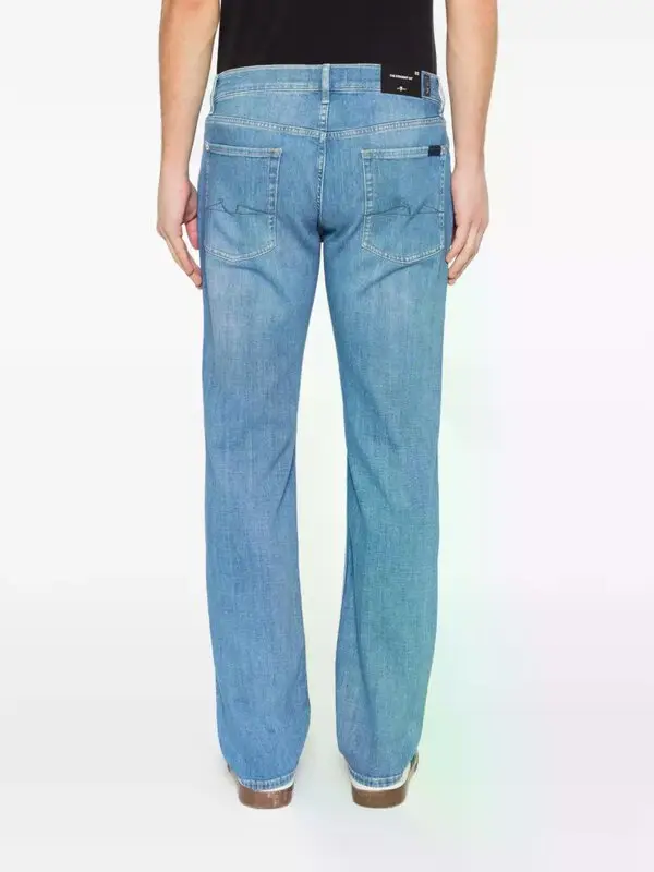 7 For All Mankind Straight Leg Jeans - Blue