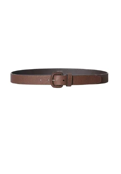 THE ROW Elsie Leather Belt - Dark Brown Ans