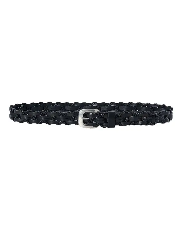 THE ROW Cord Belt - Black Ans