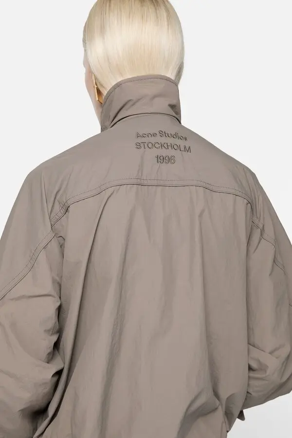 Acne Studios Nylon Logo Jacket