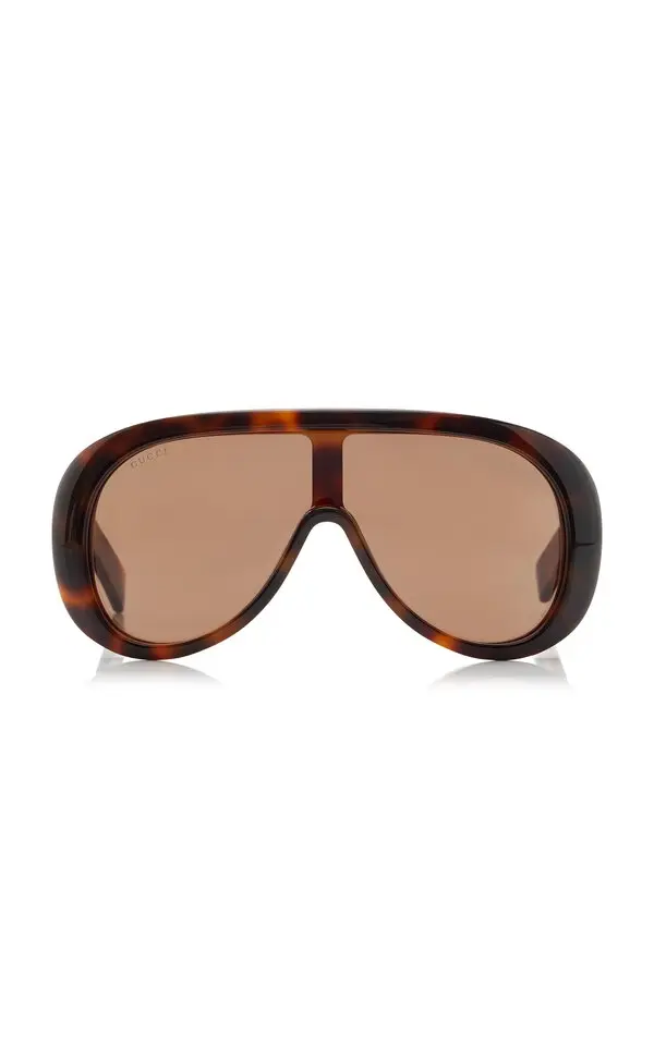 Gucci Aviator Sunglasses - Brown